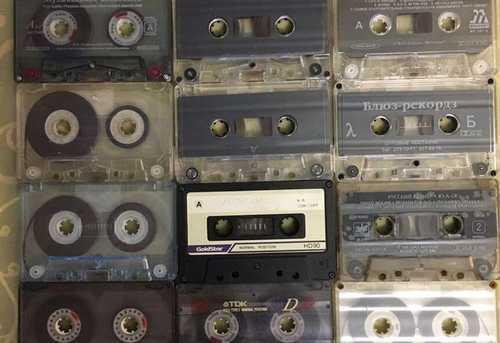 Аудиокассеты разные 41 шт + редкий Чиж