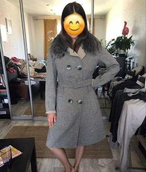 Пальто женское шерсть кашемир Patricia Pepe 44 S
