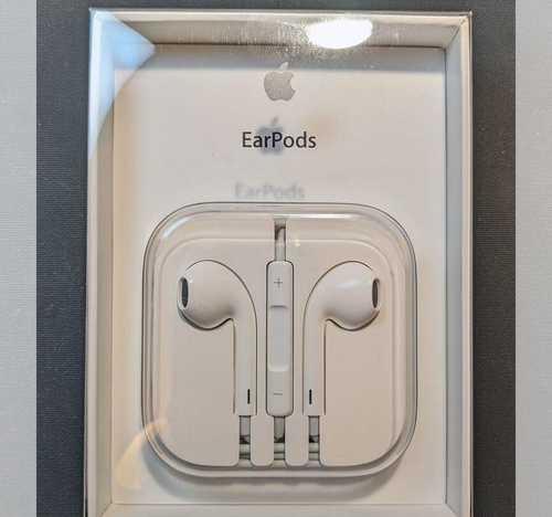 Наушники гарнитура apple earpods 3.5mm iPhone iPad