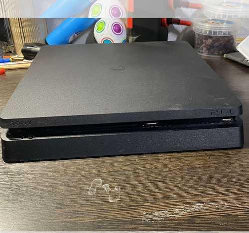 Sony PlayStation 4 Slim, 500 ГБ, 2 геймпада