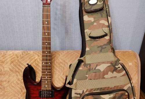 Электрогитара Ibanez Gio + комбик Fender Mustang 1
