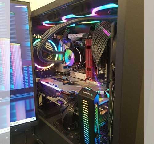 Держатель видеокарты deepcool GH-01 A-RGB