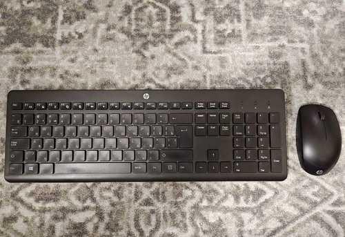 Беспроводные клавиатура и мышь HP