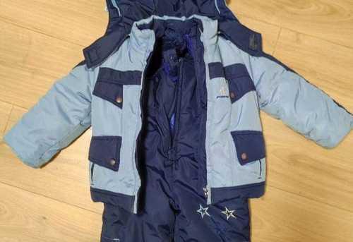 Зимняя куртка и полукомбинезон 80 (86)