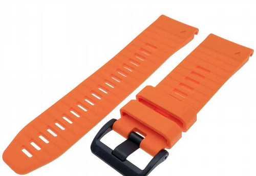 Оранжевый Силиконовый браслет для Garmin 26mm
