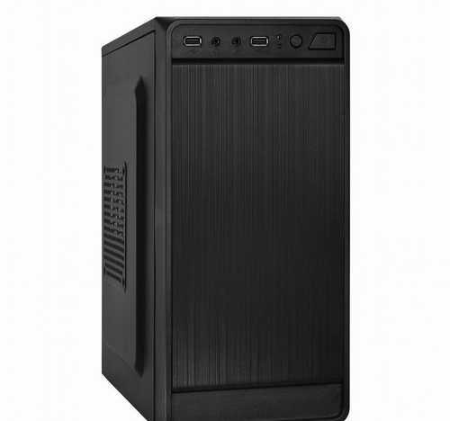 Корпус Minitower ExeGate BAA-108-AAA450 (mATX, бп AAA450 с вент. 8см, 2*USB, аудио, черный)