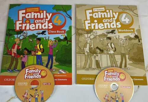 Family and friends 4 + CD (не перепечатки)