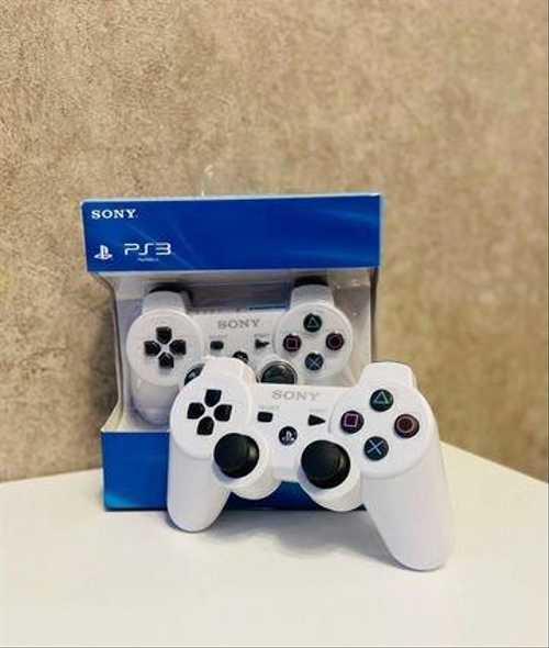Белый Dualshock 3 I Белые Джойстики для PS3