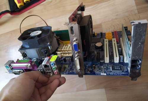 Geforce gt220 1gb; Celeron 430; 1,5gb ddr2