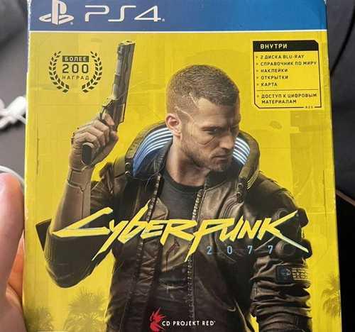 Cyberpunk 2077 ps4 диск