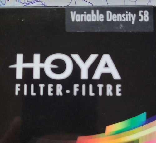 Nd переменный фильтр 58 Hoya