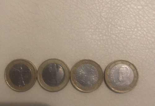Монеты 1 euro