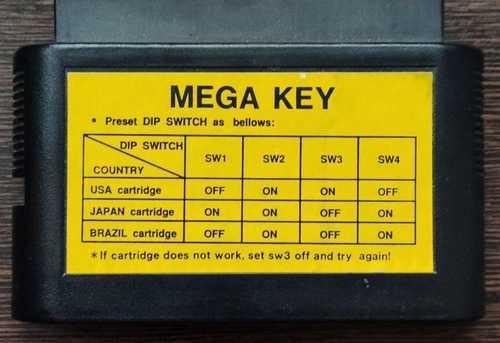 Mega Key для Sega Mega Drive 2