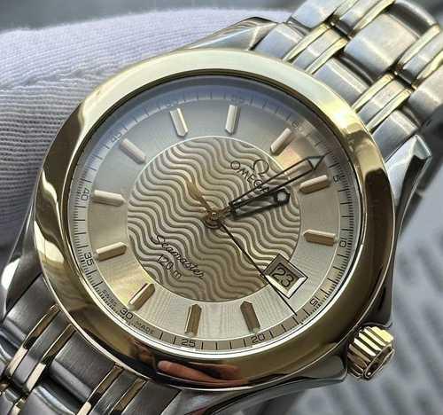 Omega Seamaster 120m. Gold/Steel. Quartz. 36mm