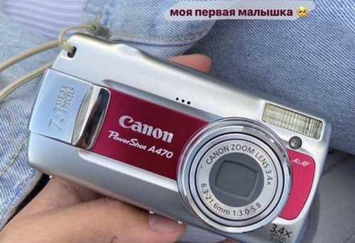 Цифровой фотоаппарат canon powershot A470