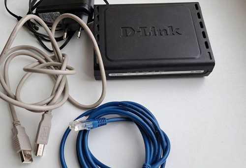 Adsl router d-link DSL-2520U