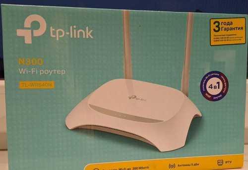 Wifi роутер tp link n300 TL-WR840N