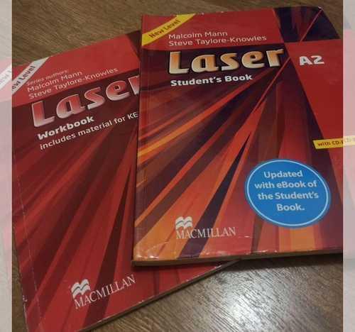 Учебники по английскому Laser A2