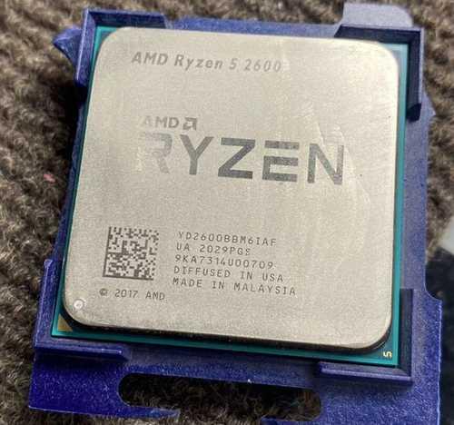 Процессор amd Ryzen 5 2600