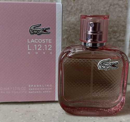 Духи женские lacoste L.12.12 Rose Sparkling 50ml