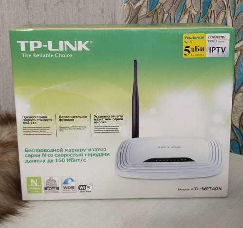 Wifi роутер tp-link 740N