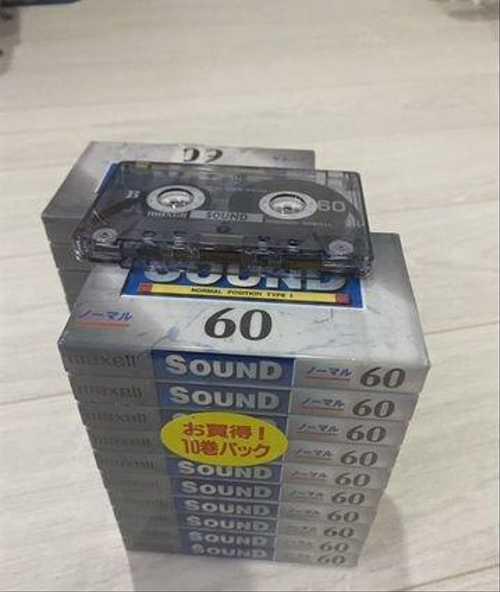 Блок Аудиокассет японских (60 минут) - 10 кассет