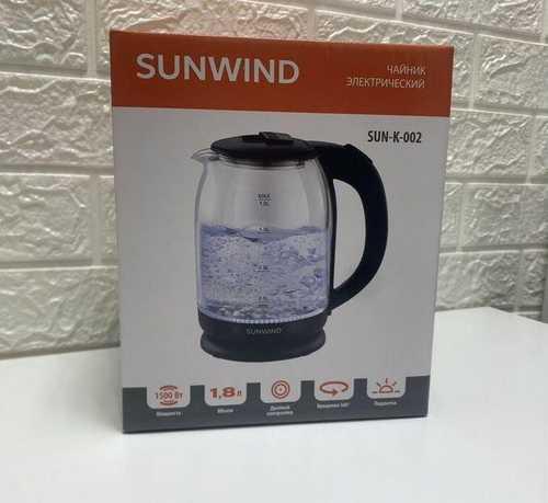 Чайник электрический SunWind 1500Вт