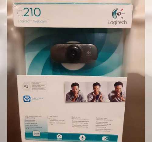 Веб камера Logitech c 210