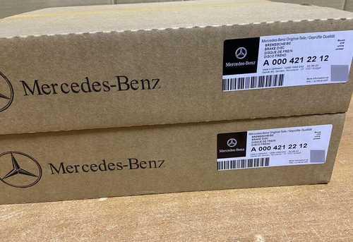 Тормозные диски A0004212212 на Mercedes W205,W213