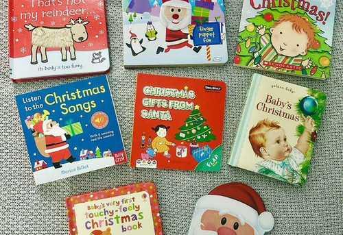Детские английские новогодние книжки