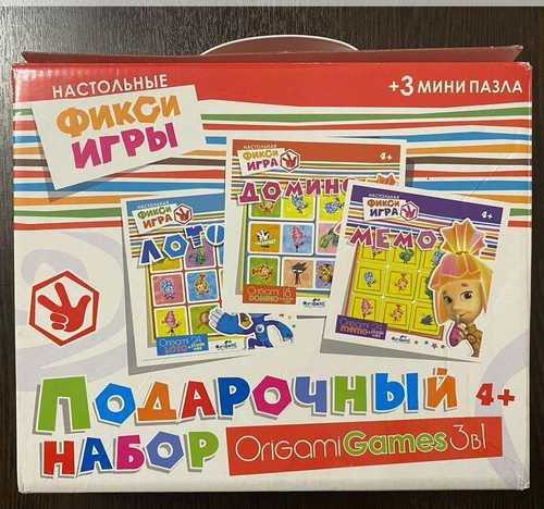 Фиксики. Настольные фикси игры. Подарочный набор