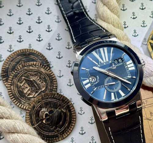 Ulysse nardin executive dual time Blue