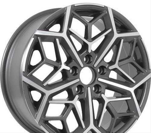 KDW KD1710 R17x7 5x114.3 ET50 CB66.1 Grey Front Po