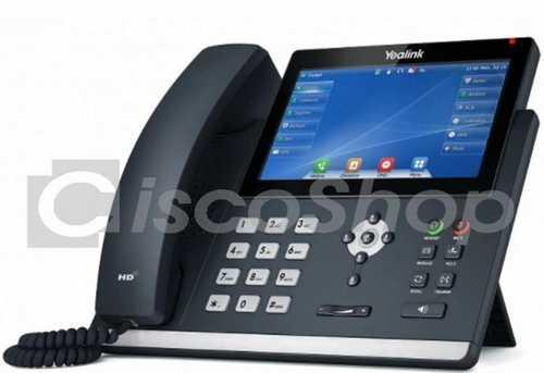IP-телефон SIP-T48U, цветной сенсорный экран, 2 по