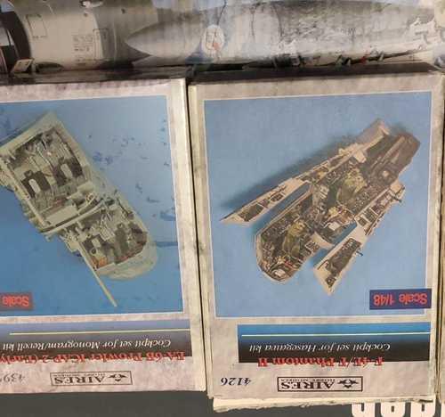 Дополнения к моделям 1/48 Aires - кабины