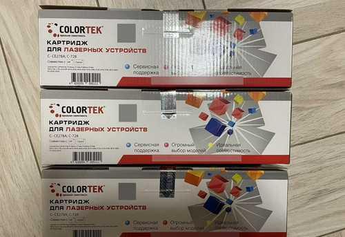 Картридж colortek C-CE278A, C-728