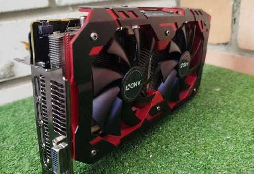 Видеокарта powecolor Reb evil Rx580. 8 GB