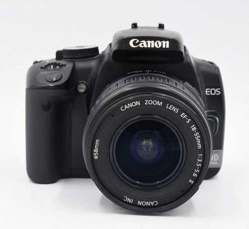 Canon EOS 400D 18-55mm f/3.5-5.6 II (состояние 4)