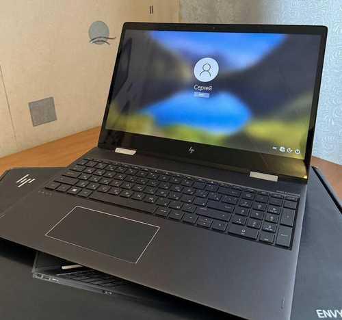 Ноутбук сенсорный HP envy 15.6 диагональ