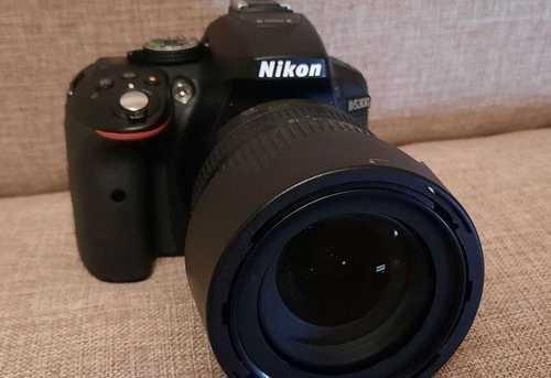Фотоаппарат Nikon D5300 + Nikkor 18-105