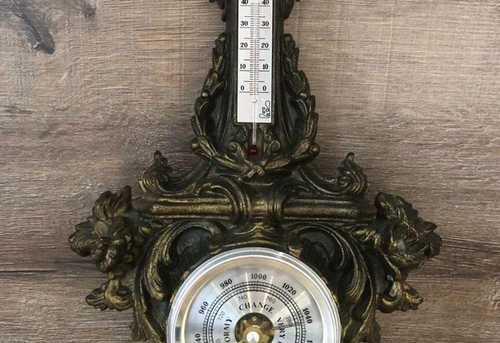 Барометр настенный с термометром