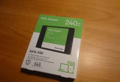 SSD накопитель WD Green 240GB (Новый)