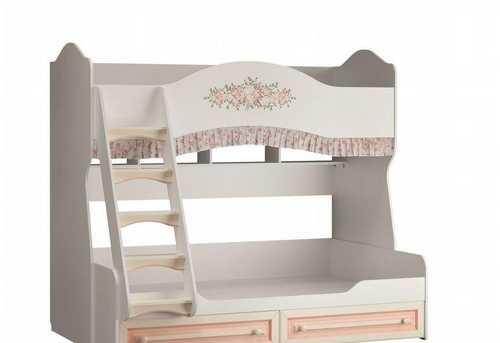 Двухъярусная кровать в комнату девочек