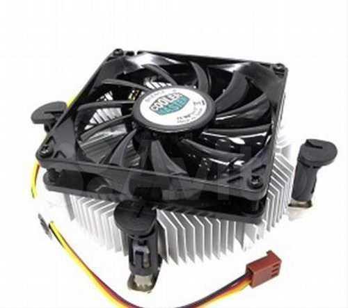 Кулер для процессора Cooler master (S-775, 80x80, AL, 38mm, 85W, 3 pin) #DI5-8E5PA-0L-GP