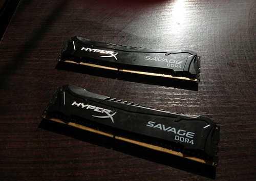 Оперативная память ddr4 hyper x savage 2866mhz