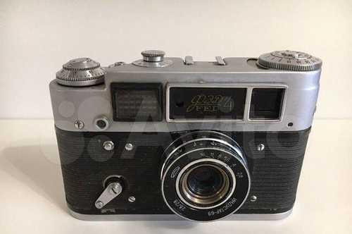 Плёночный фотоаппарат фэд-4, СССР