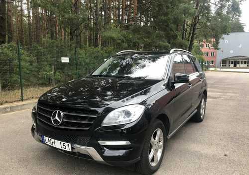 Разбор mersedes ml w166 2013