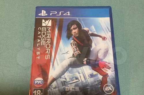 Игра для приставки ps4 (Mirror’s Edge Catalyst)