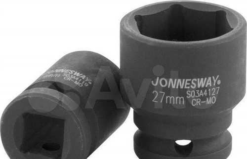 Головка торцевая ударная 1/2"DR, 27 мм jonnesway S03A4127