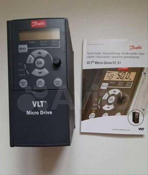 Danfoss VLT Micro Drive 1.5 kW с проверкой